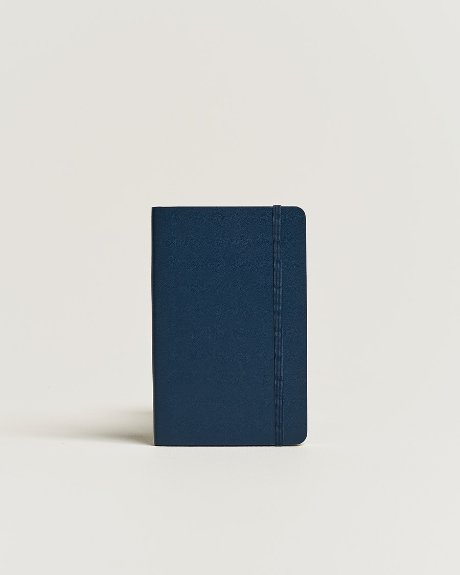 Moleskine Ruled Soft Notebook Pocket Sapphire Blue at CareOfCarl.com