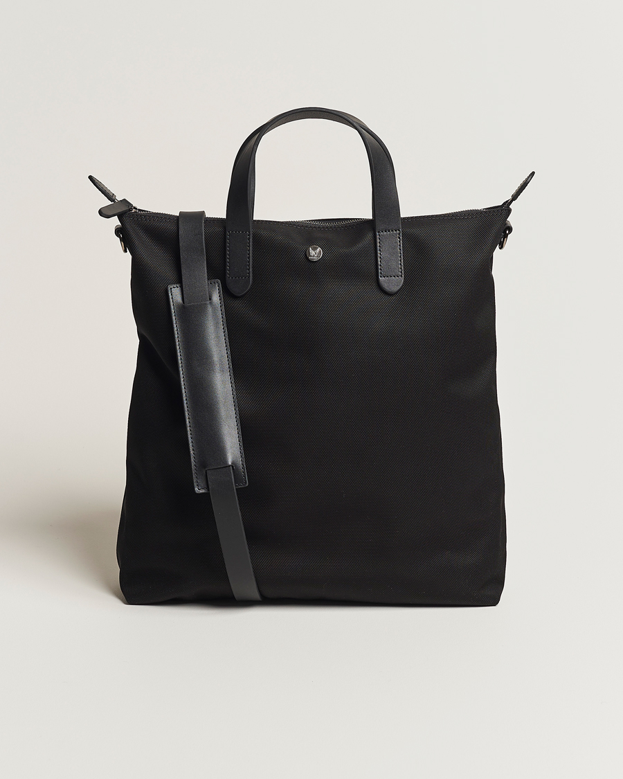 Mismo M/S Nylon Shopper Bag Black at CareOfCarl.com