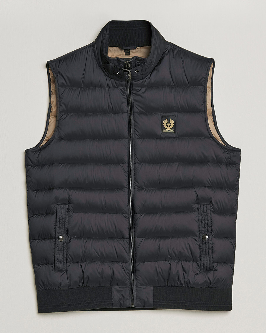 Belstaff Circuit Padded Gilet Black at CareOfCarl.com