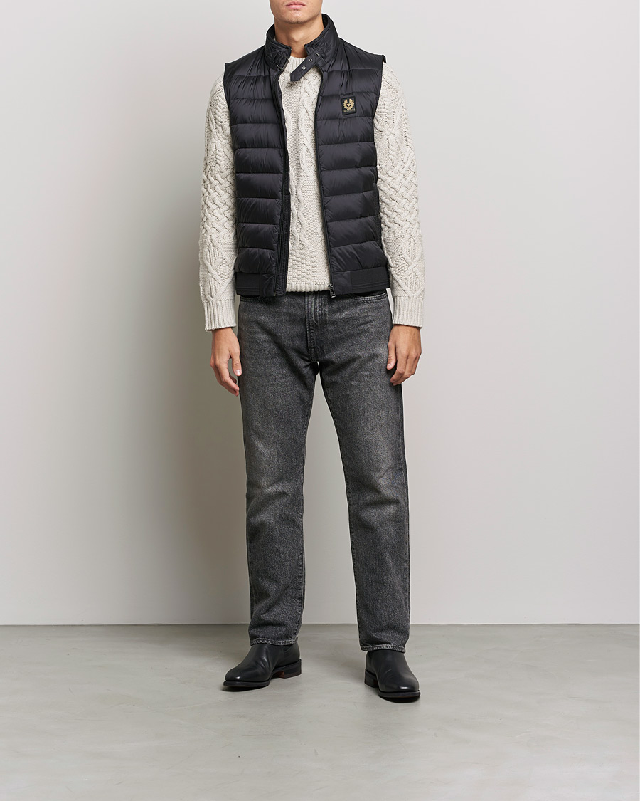 Belstaff Circuit Padded Gilet Black at CareOfCarl.com