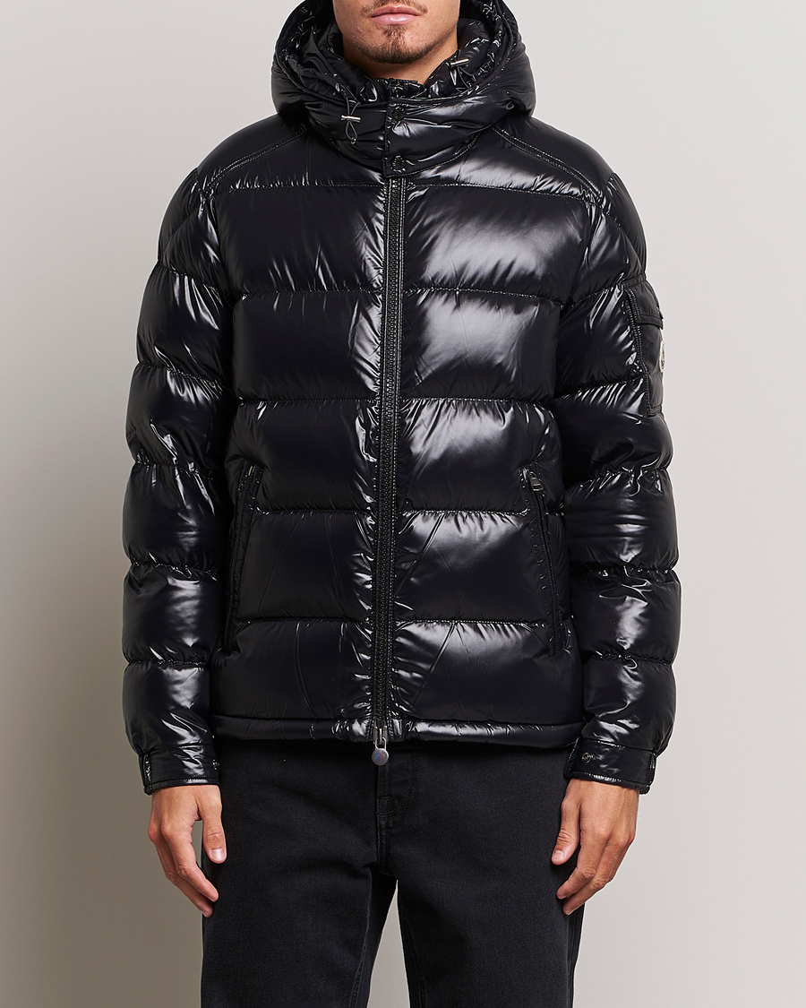 Moncler Mira Hooded Jacket Navy at CareOfCarl.com