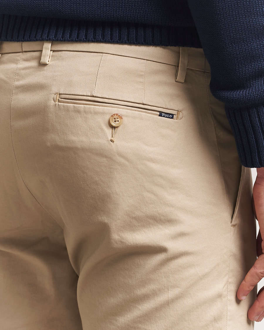 Polo Ralph Lauren Slim Fit Stretch Chinos Classic Khaki at CareOfCarl.com