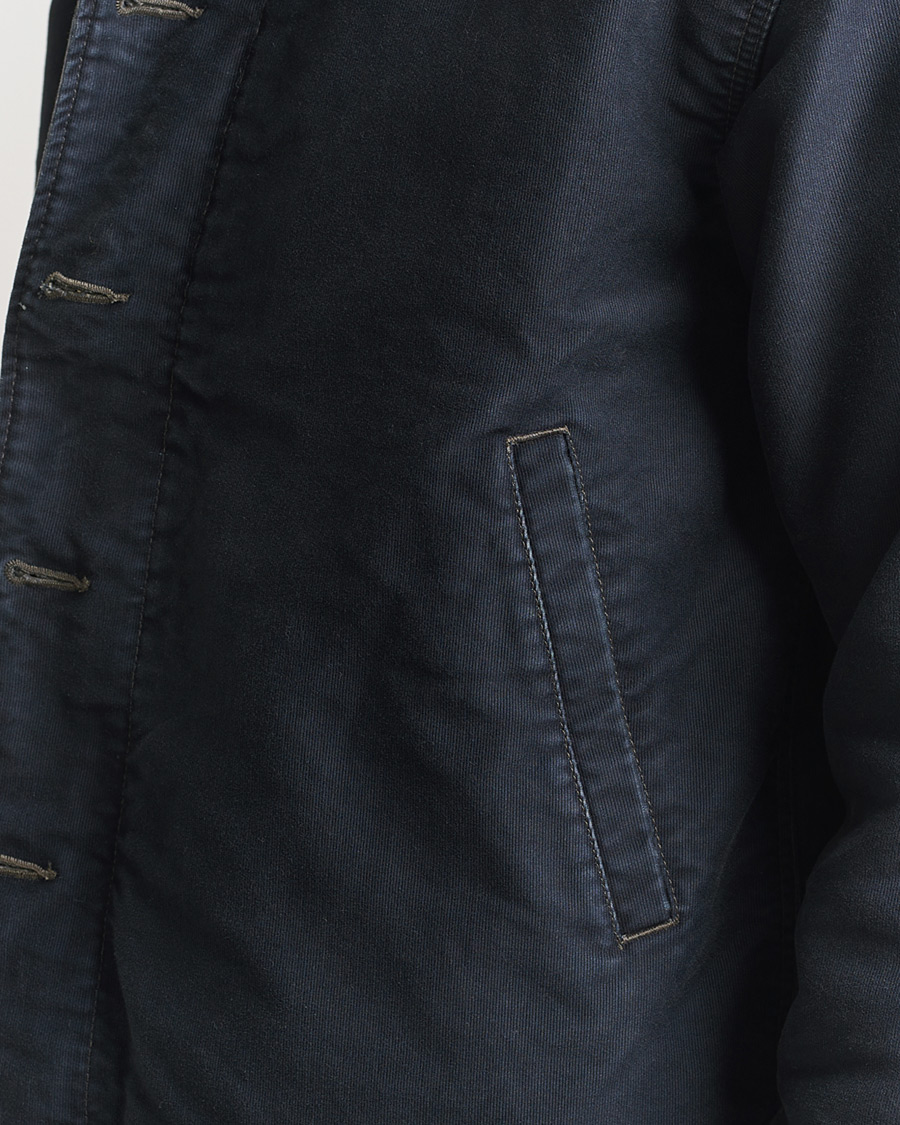 RRL Bower Deck Jacket Dark Navy at CareOfCarl.com