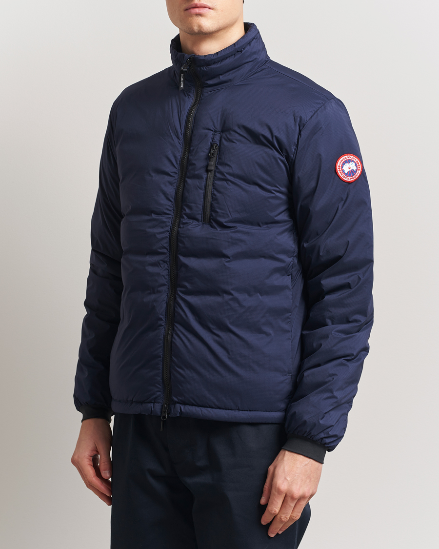 Canada Goose Lodge Jacket Atlantic Navy at CareOfCarl.com