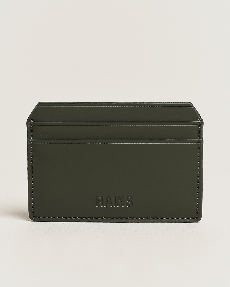RAINS Card Holder Green at CareOfCarl.com