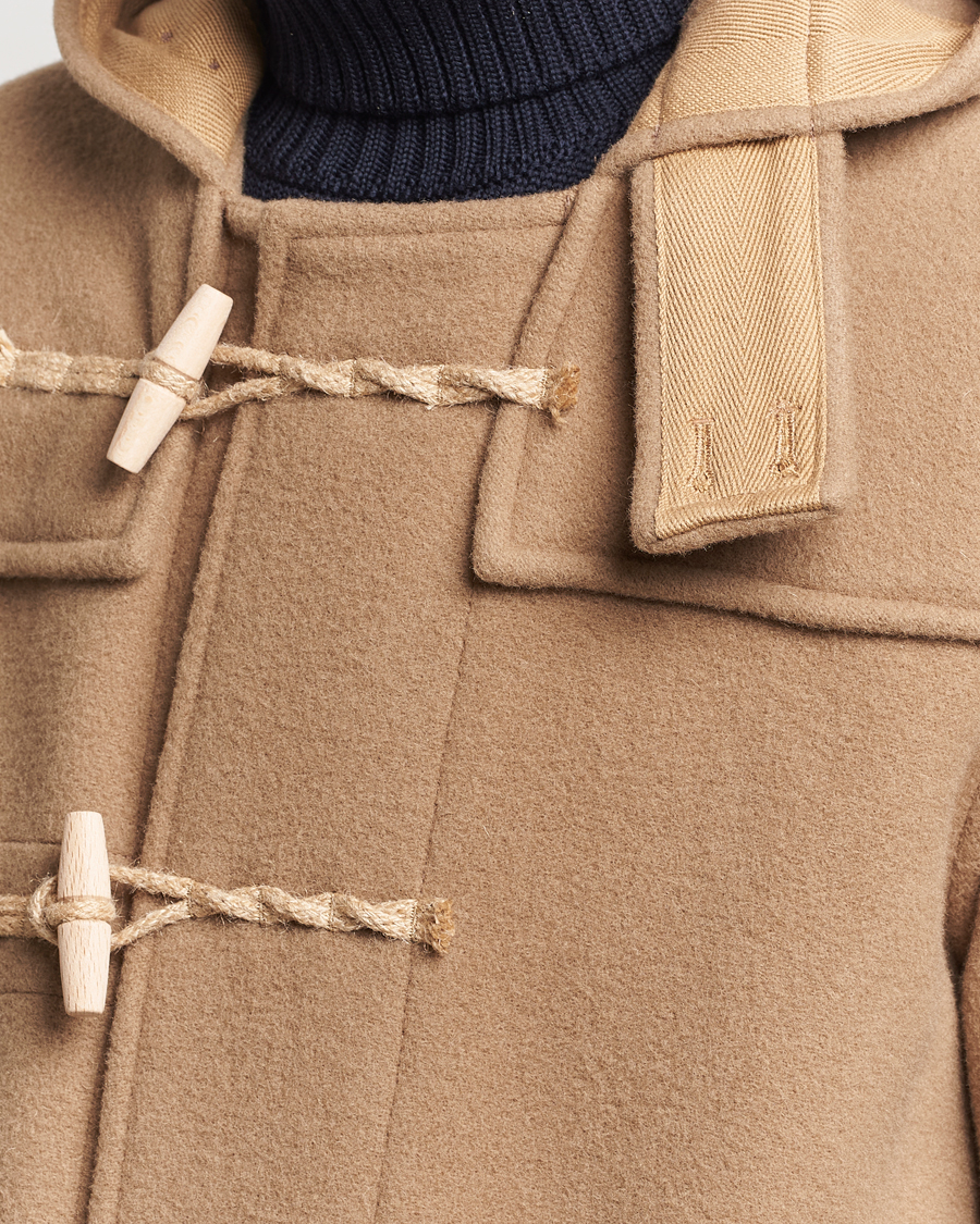 Gloverall 575 Monty Original Duffle Coat Camel at CareOfCarl.com