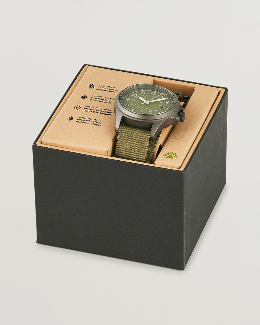Timex Field Post Solar Watch 41mm Green Dial at CareOfCarl.com