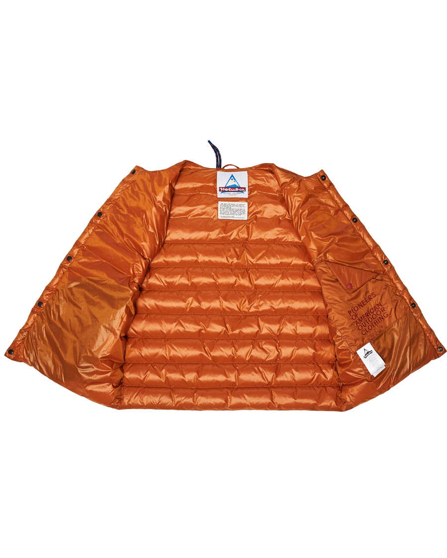 Holubar M142 Nylon Vest Dark Orange at CareOfCarl.com