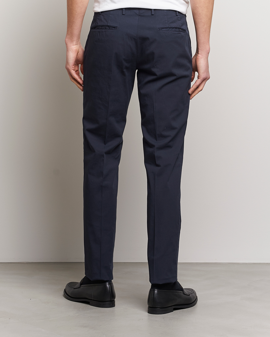 Incotex Slim Fit Comfort Chinos Navy at CareOfCarl.com