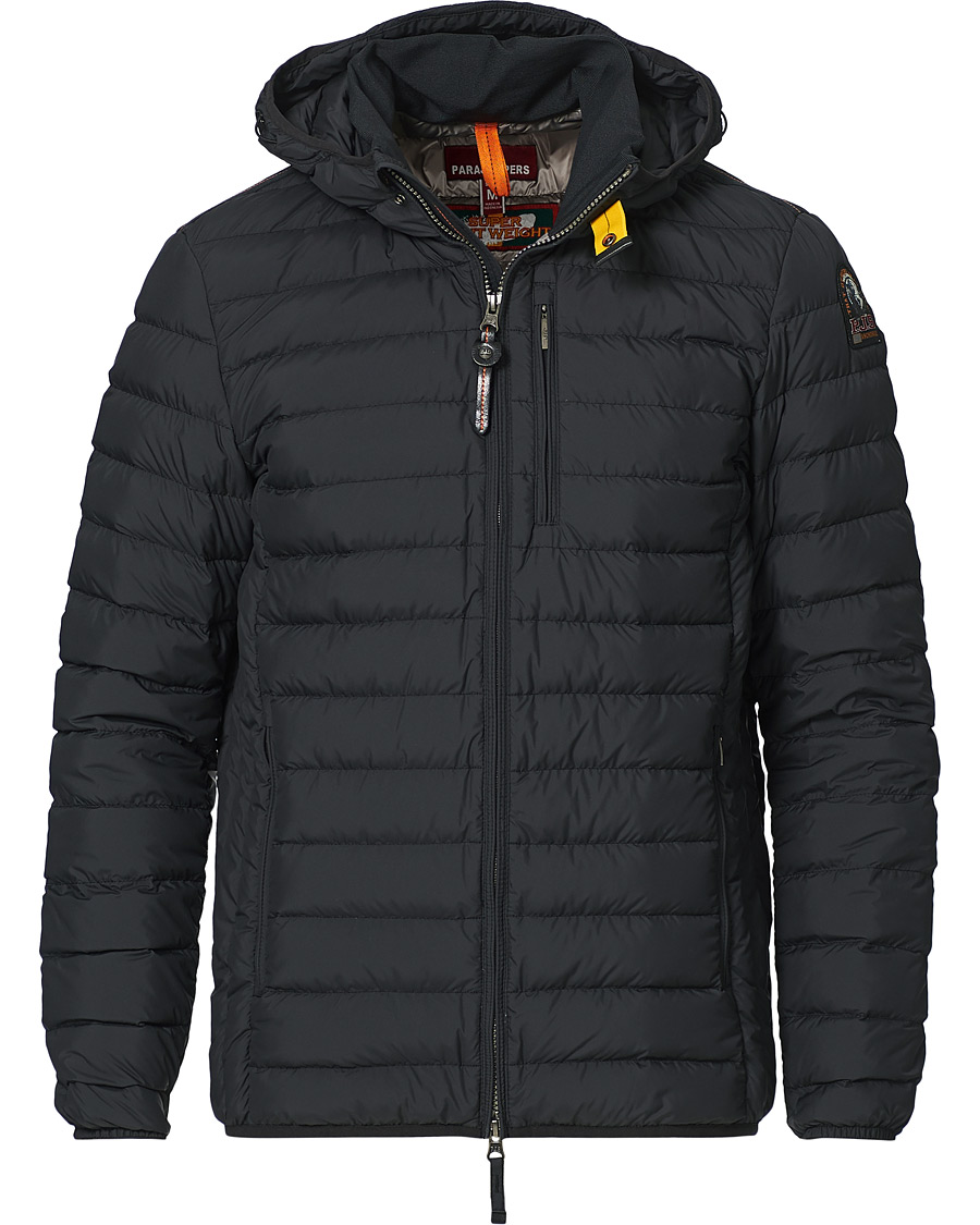 Parajumpers Last Minute Super Lightweight Hooded Jacket Black at CareOfCarl