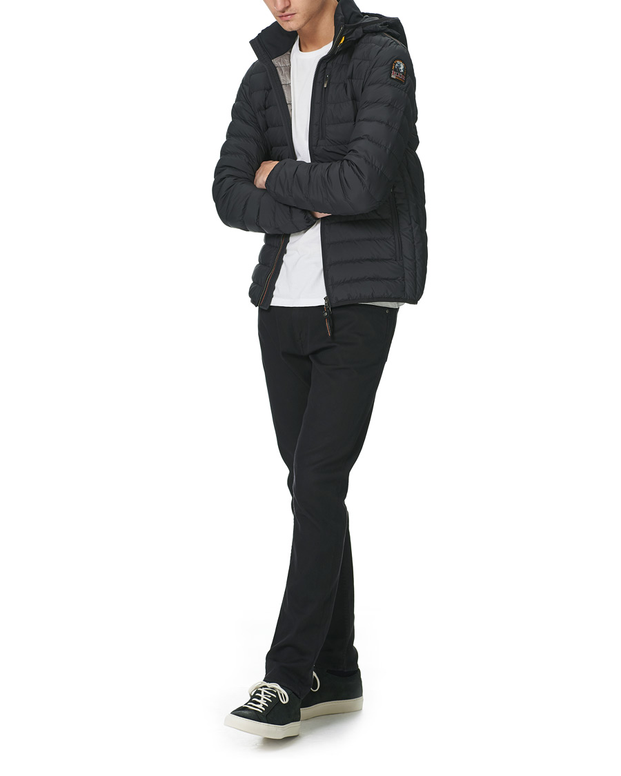 Parajumpers Last Minute Super Lightweight Hooded Jacket Black at CareOfCarl