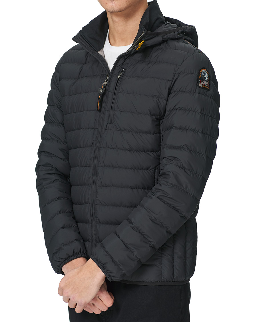 Parajumpers Last Minute Super Lightweight Hooded Jacket Black at CareOfCarl