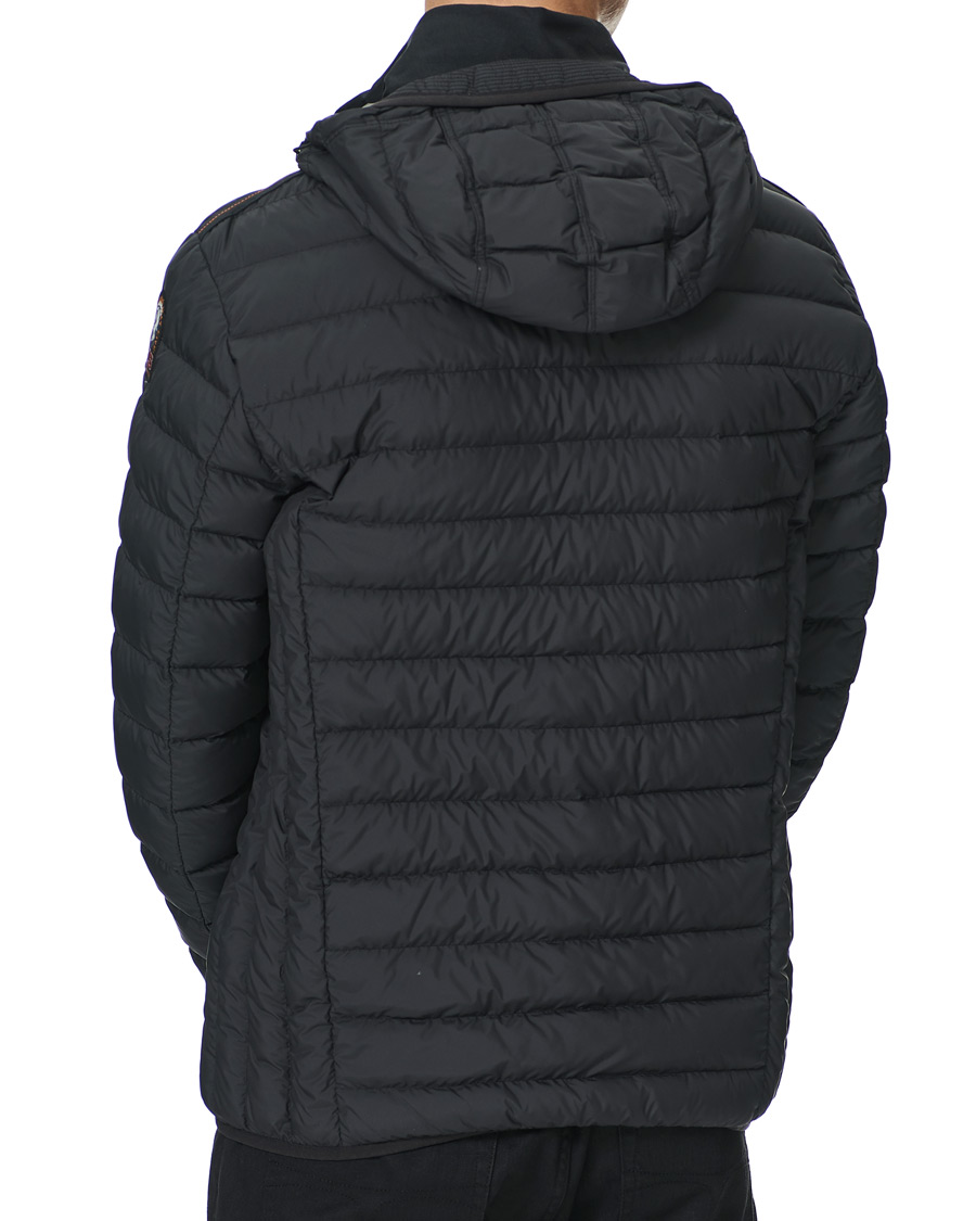 Parajumpers Last Minute Super Lightweight Hooded Jacket Black at CareOfCarl