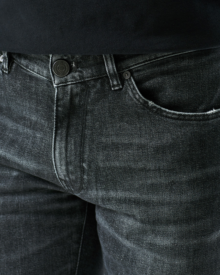 PT01 Slim Fit Stretch Denim Washed Black at CareOfCarl.com