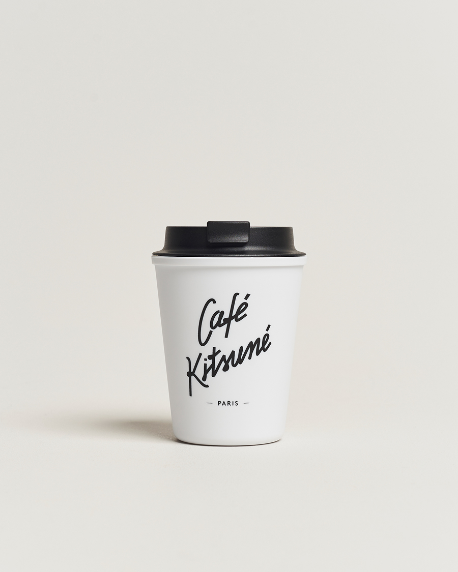 Café Kitsuné Coffee Tumbler White at CareOfCarl.com