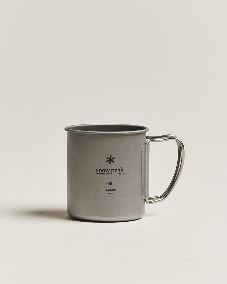Snow Peak Single Wall Mug 300 Titanium at CareOfCarl.com
