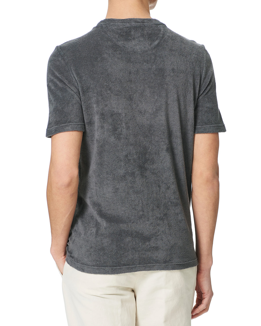 Gran Sasso Cotton Terry Tee Grey at CareOfCarl.com