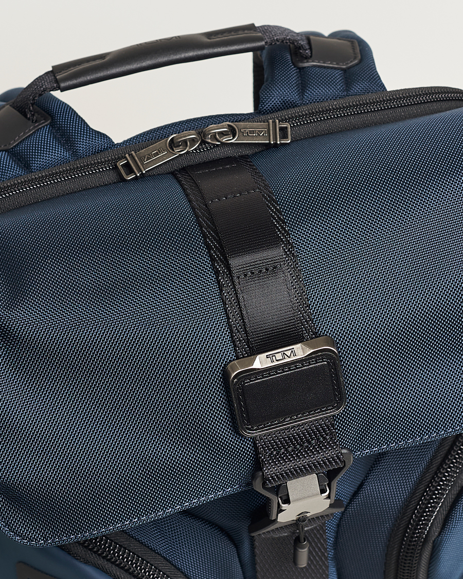 TUMI Alpha Bravo Logistics Backpack Navy at CareOfCarl.com