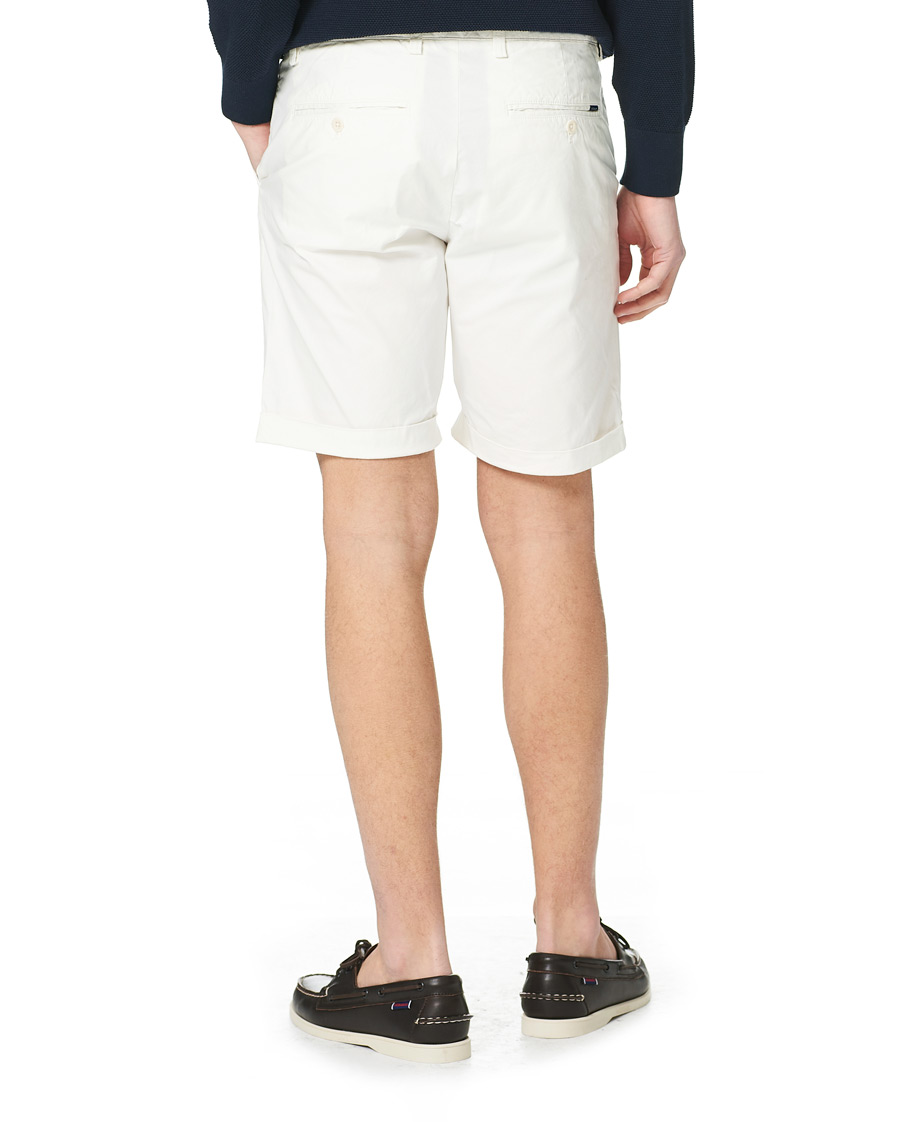 GANT Regular Sunbleached Shorts Chalk White at CareOfCarl.com