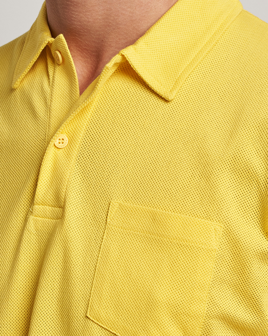 Sunspel Riviera Polo Shirt Empire Yellow at CareOfCarl.com
