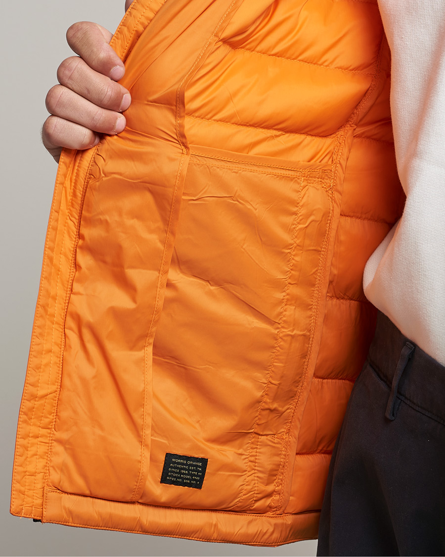 Morris Milfford Primaloft Liner Jacket Orange at CareOfCarl.com
