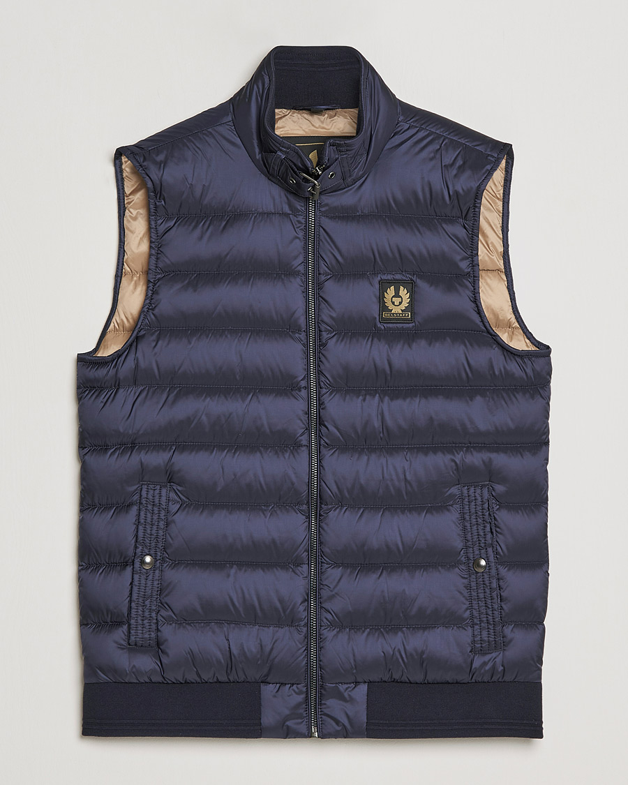 Belstaff Circuit Padded Gilet Dark Ink at CareOfCarl.com