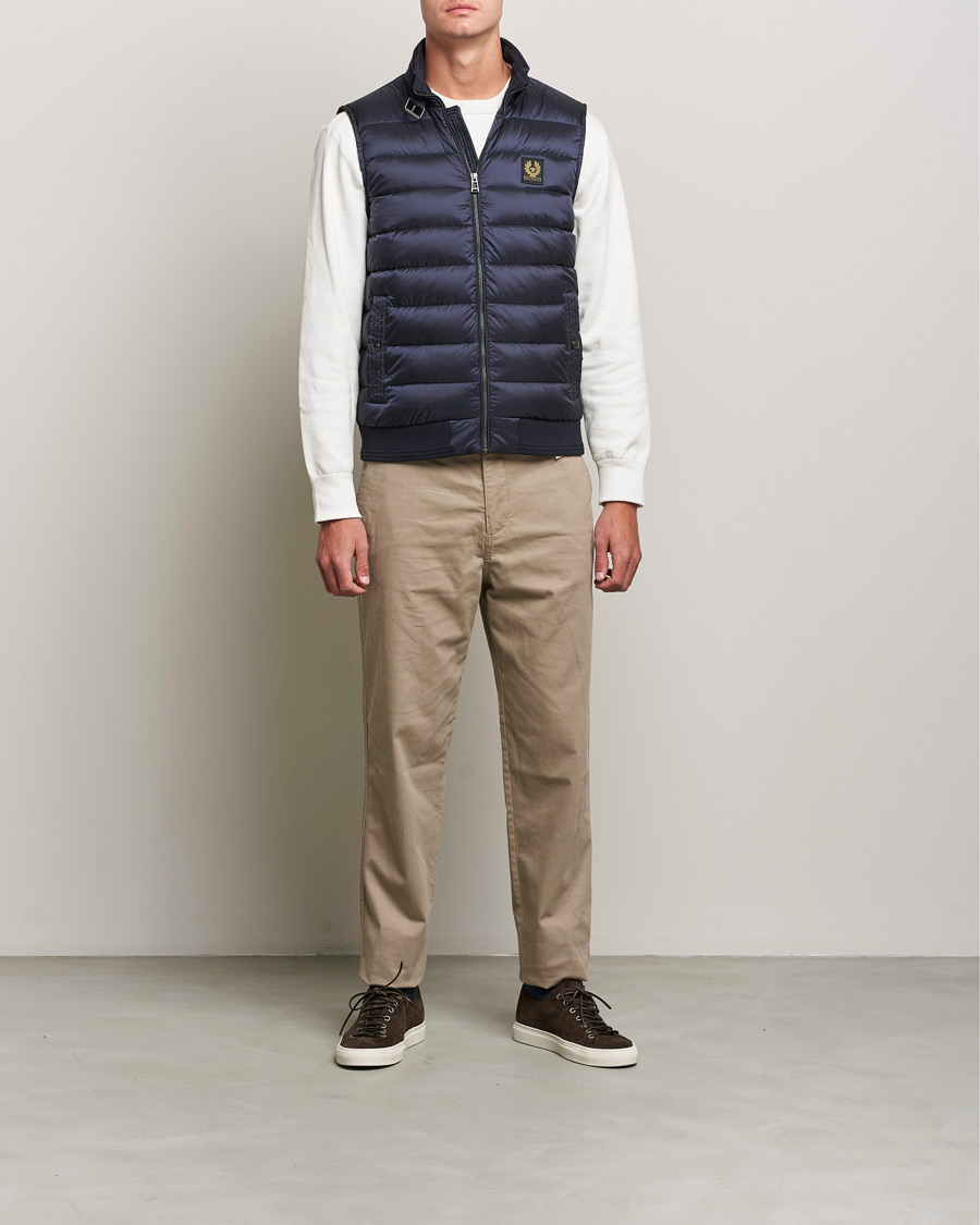 Belstaff Circuit Padded Gilet Dark Ink at CareOfCarl.com