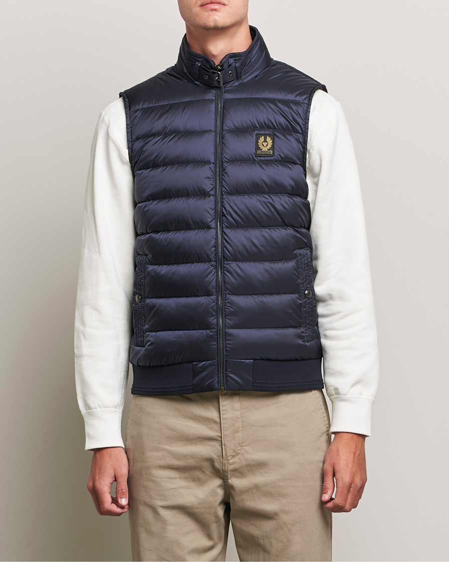 Belstaff Circuit Padded Gilet Dark Ink at CareOfCarl.com