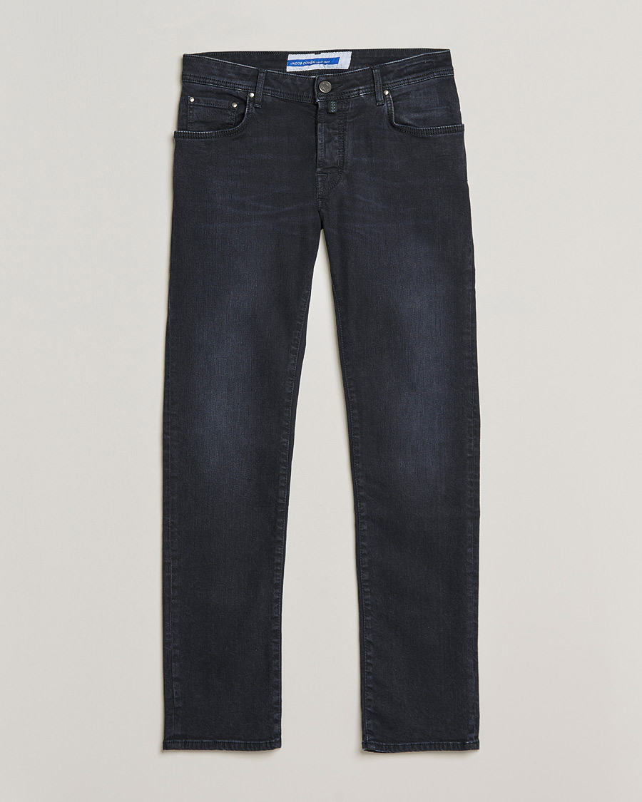 Jacob Cohën Nick Slim Fit Stretch Jeans Grey/Black at CareOfCarl.com