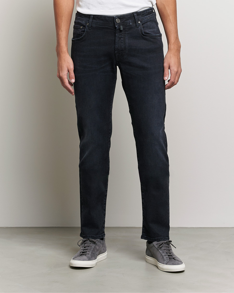 Jacob Cohën Nick Slim Fit Stretch Jeans Grey/Black at CareOfCarl.com