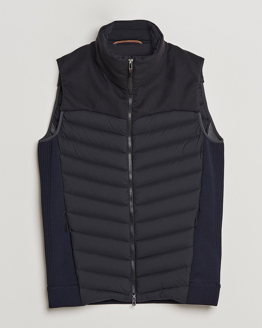 SEASE Warmer Down Vest Caviar at CareOfCarl.com