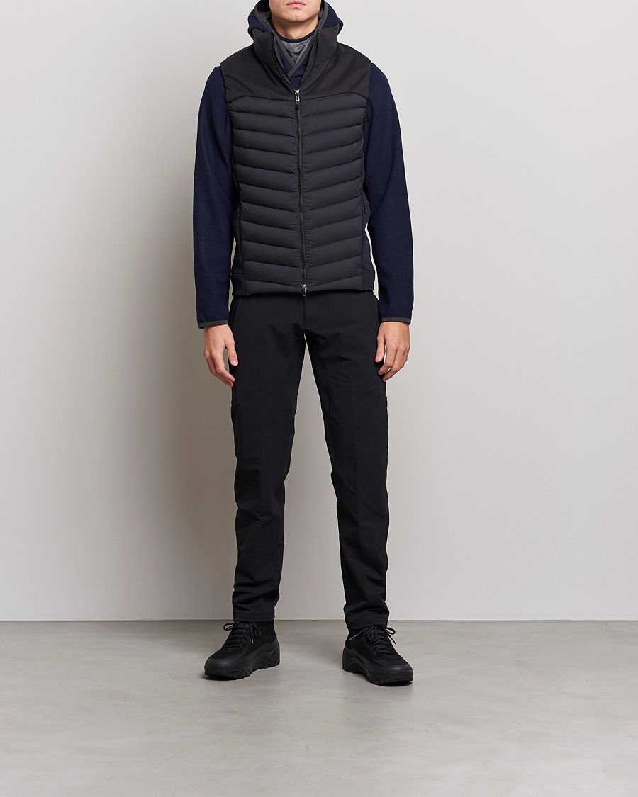 SEASE Warmer Down Vest Caviar at CareOfCarl.com