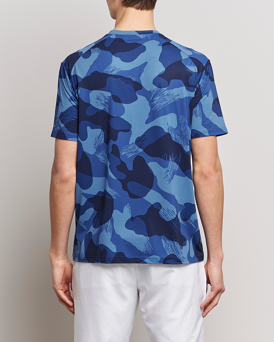 RLX Ralph Lauren Airflow Performance T-Shirt Royal Navy Camo at CareOfCarl.
