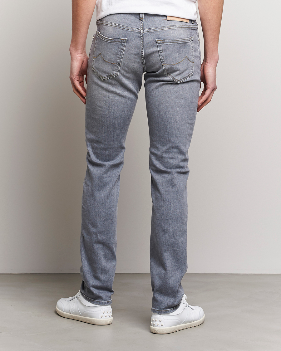 Jacob Cohën Nick Slim Fit Stretch Jeans Light Grey at CareOfCarl.com