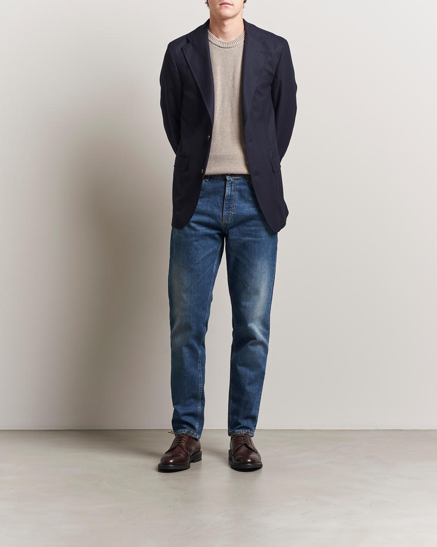 Oscar Jacobson Karl Cotton Stretch Jeans Vintage Wash at CareOfCarl.com