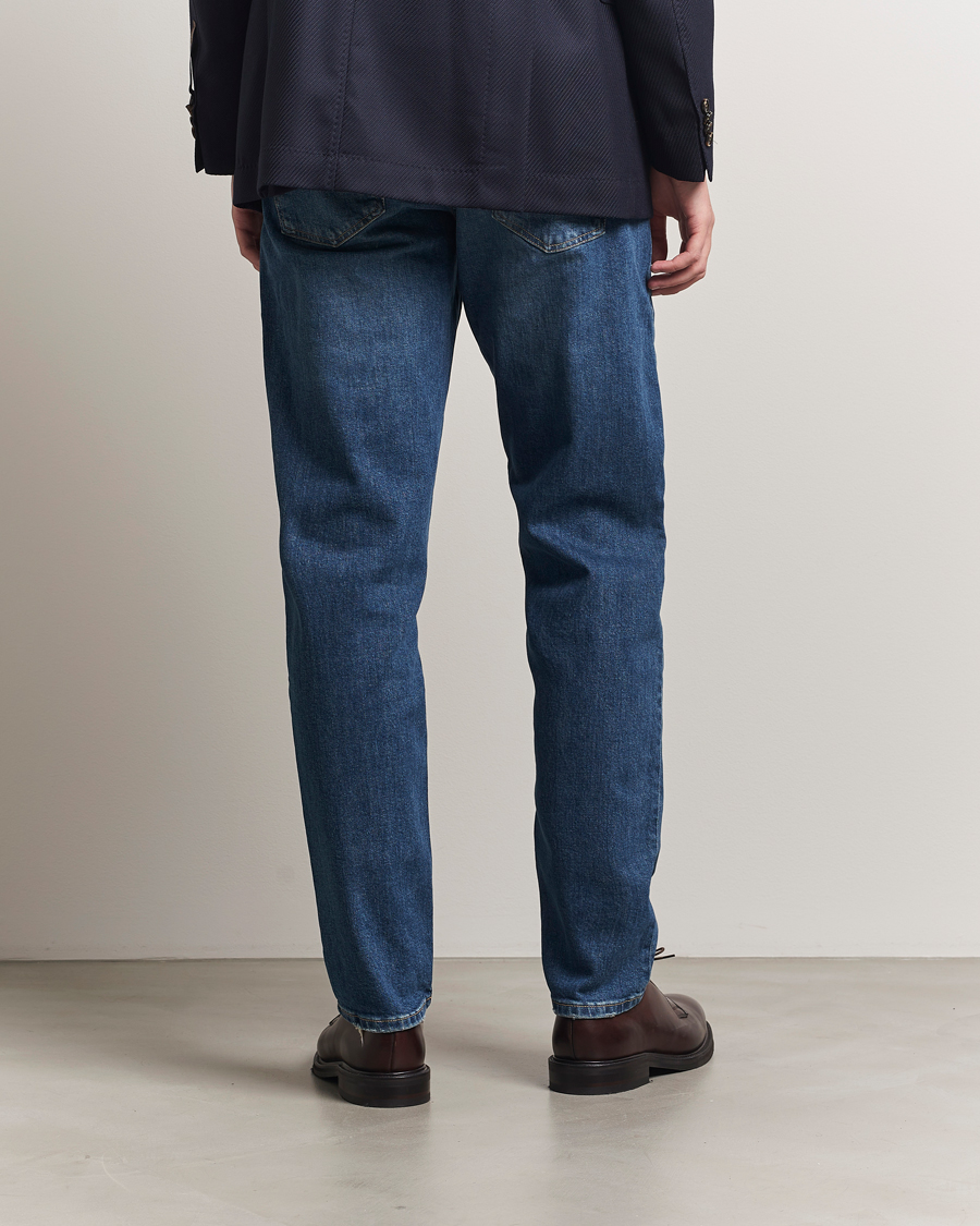 Oscar Jacobson Karl Cotton Stretch Jeans Vintage Wash at CareOfCarl.com