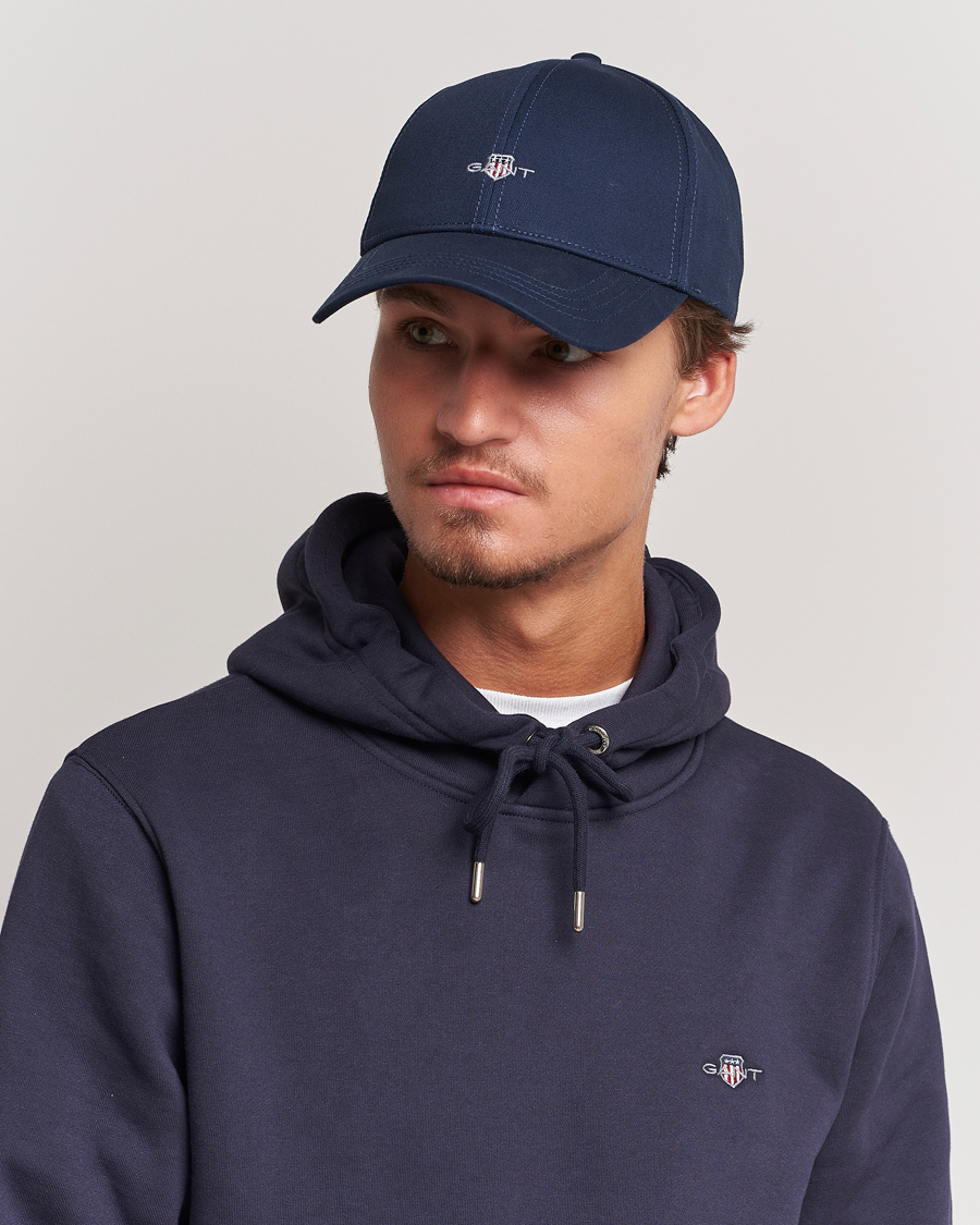 Lyle & Scott Baseball Cap Dark Navy at CareOfCarl.com