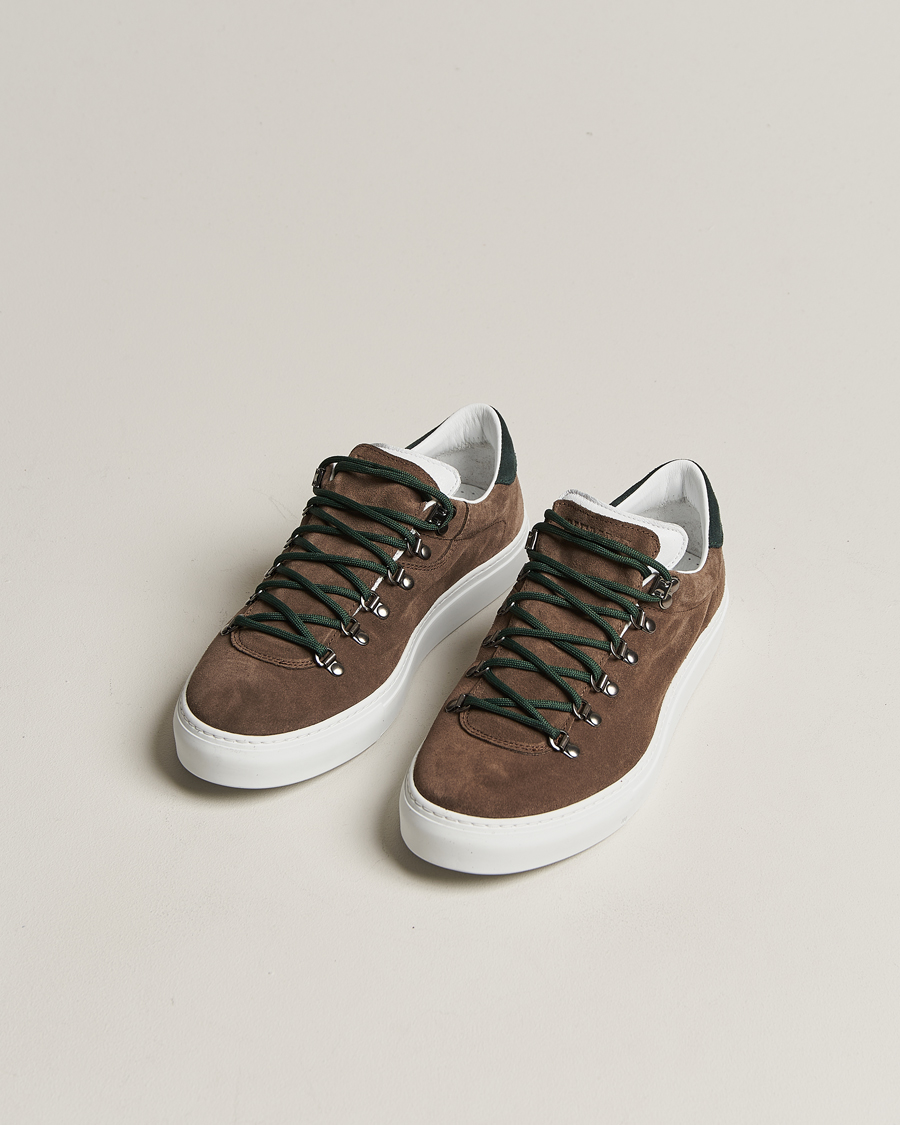 Diemme Marostica Low Sneaker Brown Suede at CareOfCarl.com