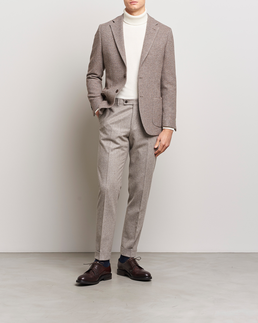 Morris Heritage Mike Soft Wool Blazer Brown at CareOfCarl.com