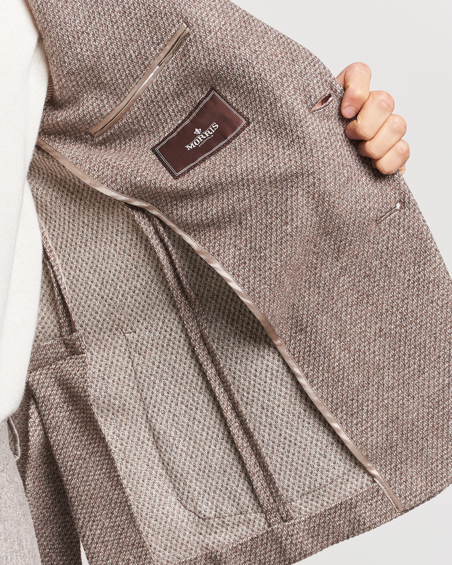 Morris Heritage Mike Soft Wool Blazer Brown at CareOfCarl.com