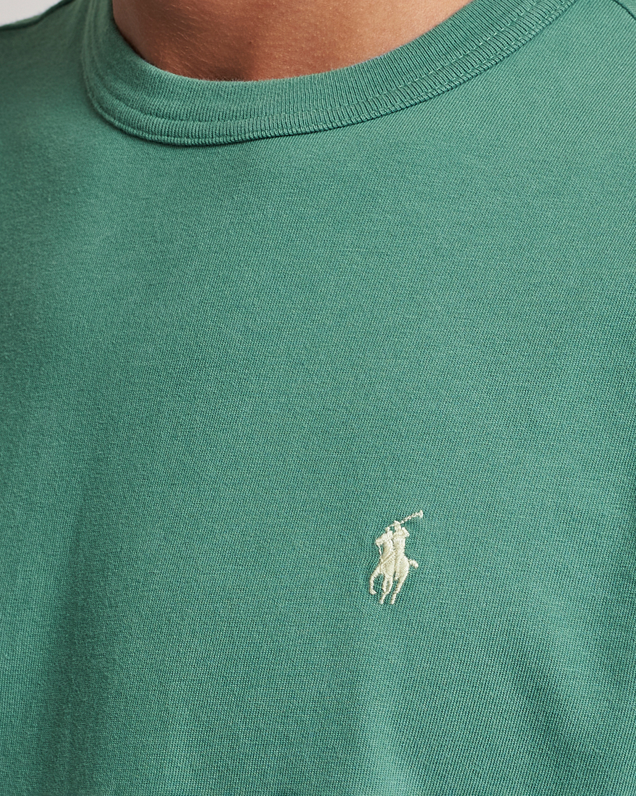 Polo Ralph Lauren Loopback Crew Neck T-Shirt Fairway Green at CareOfCarl.co
