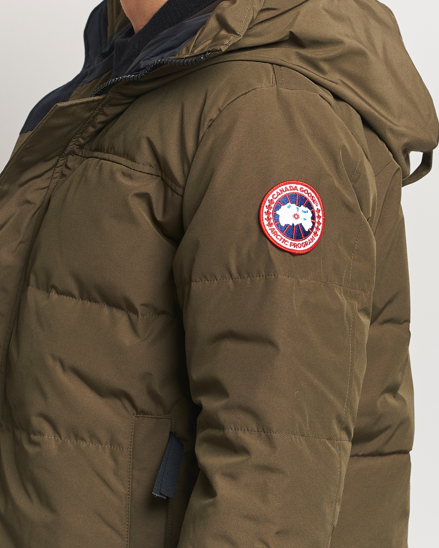 Canada Goose Macmillan parka Military Green at CareOfCarl.com