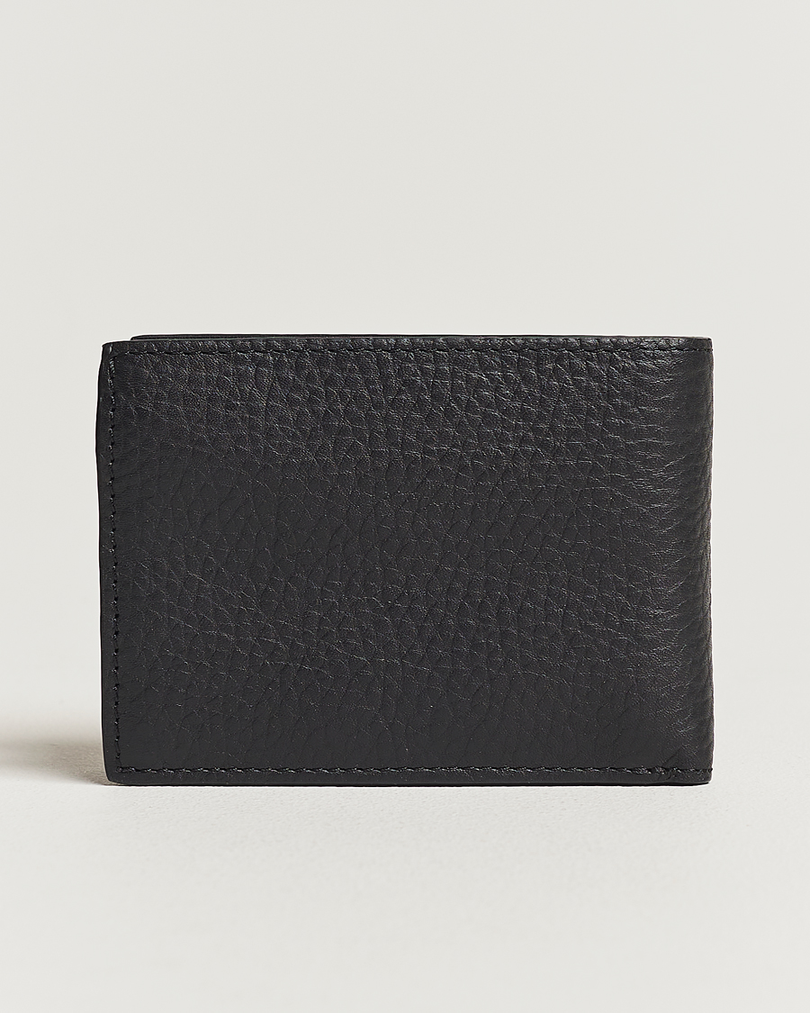 Tiger of Sweden Wivalius Grained Leather Wallet Black at CareOfCarl.com