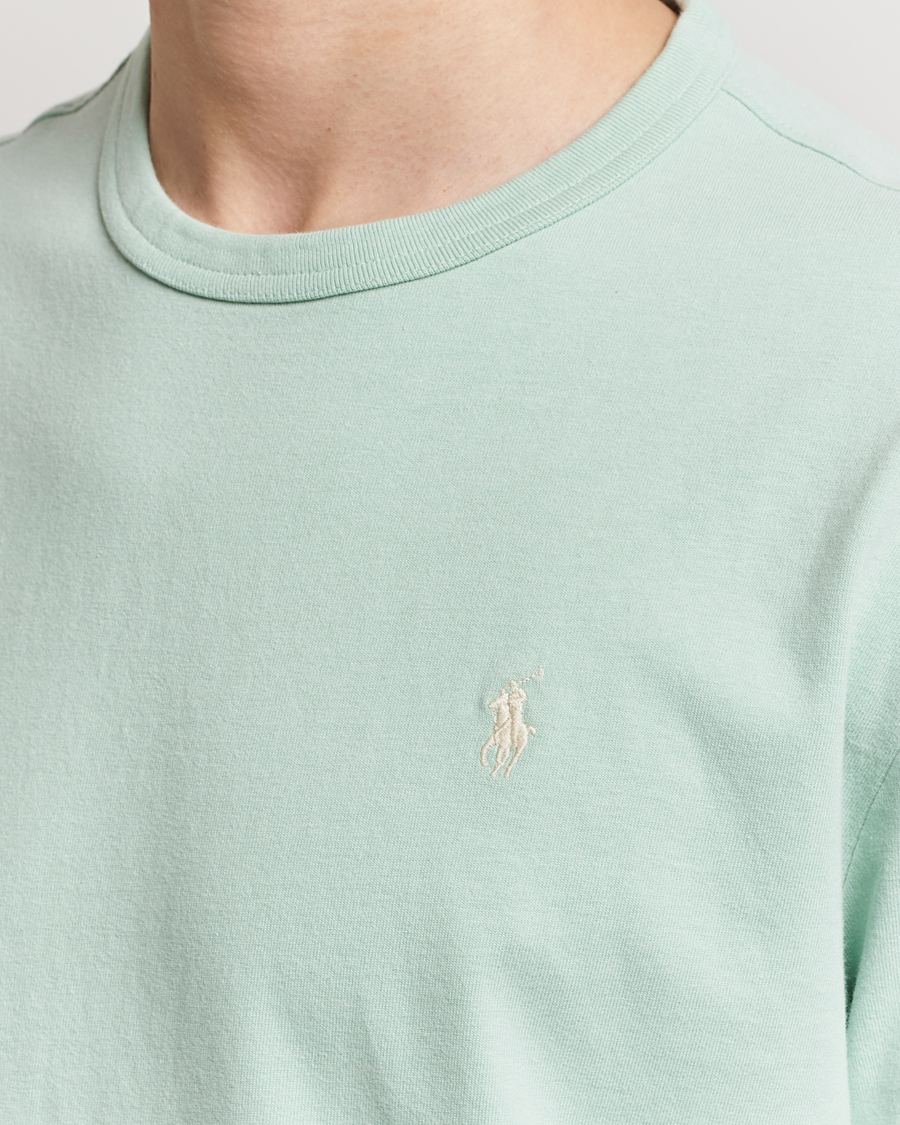 Polo Ralph Lauren Loopback Crew Neck T-Shirt Celadon at CareOfCarl.com
