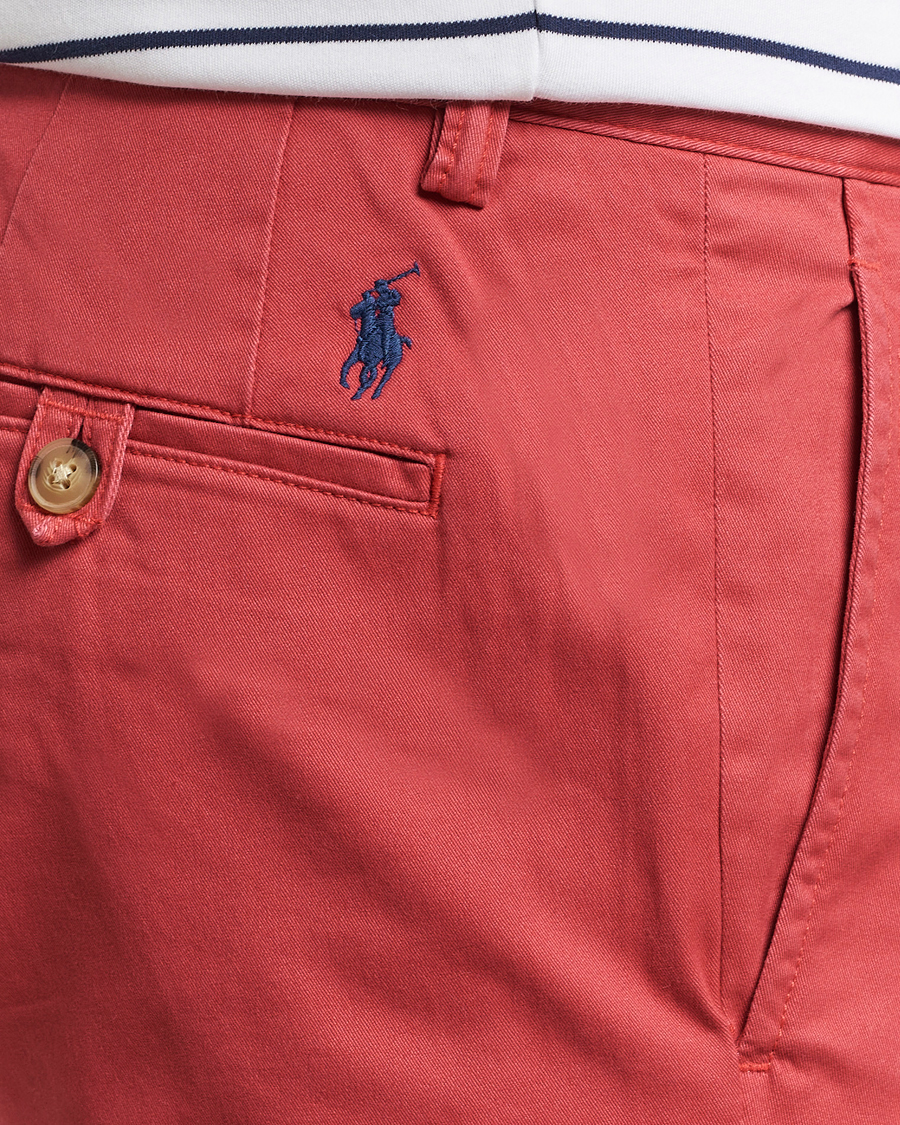 Polo Ralph Lauren Slim Fit Stretch Chinos Nantucket Red at CareOfCarl.com