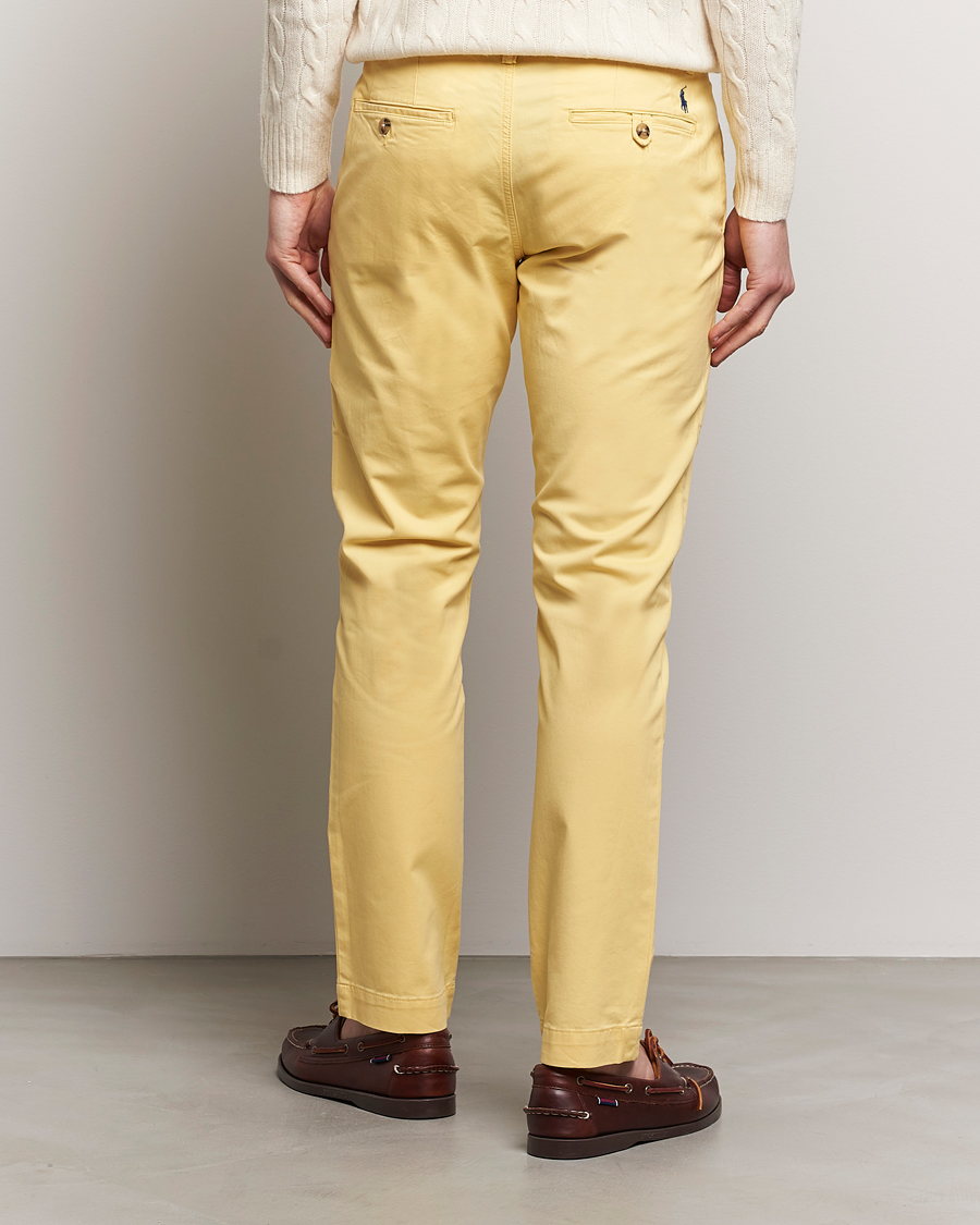 Polo Ralph Lauren Slim Fit Stretch Chinos Corn Yellow at CareOfCarl.com