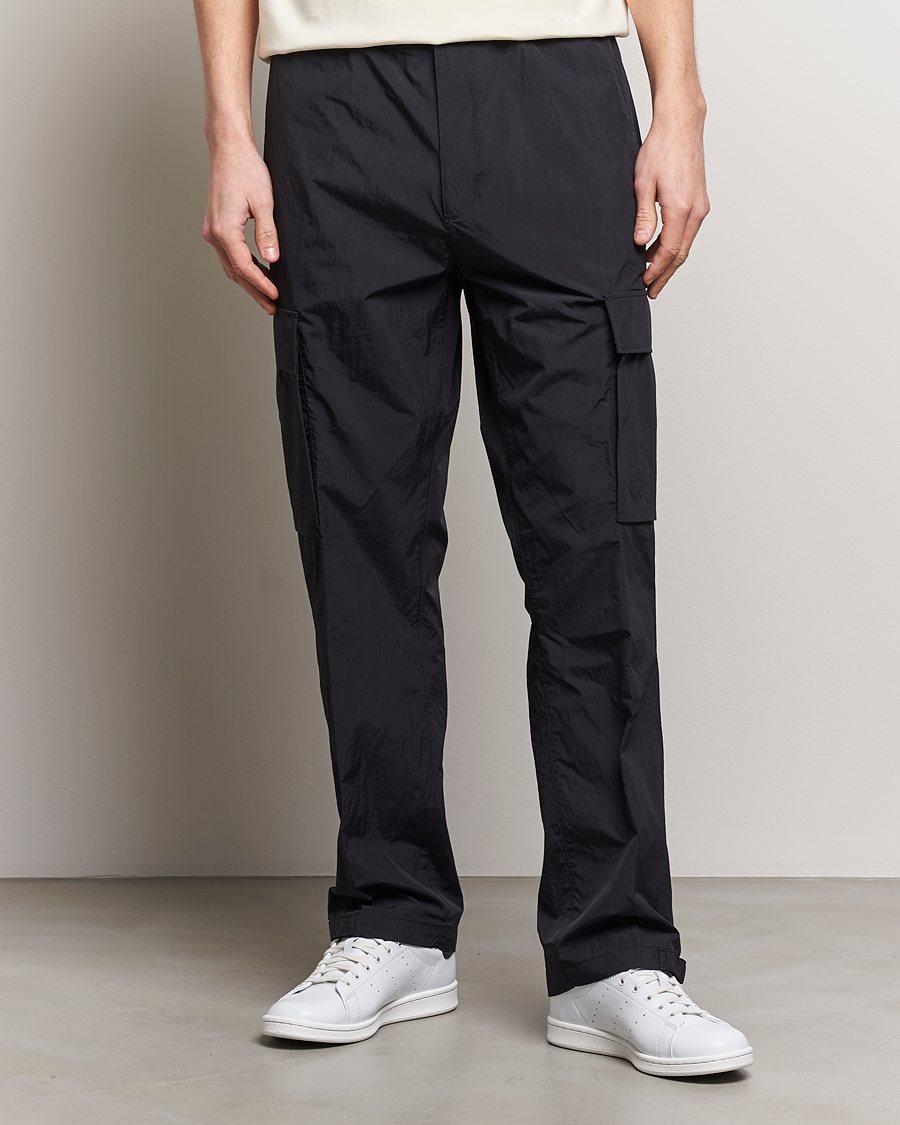 HUGO Gero Nylon Cargo Pants Black at CareOfCarl.com