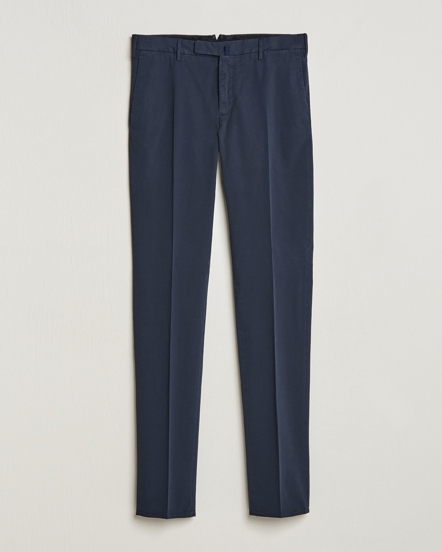 Incotex Slim Fit Comfort Chinos Navy at CareOfCarl.com