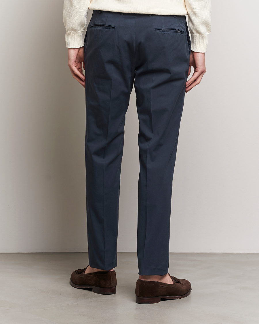 Incotex Slim Fit Comfort Chinos Navy at CareOfCarl.com