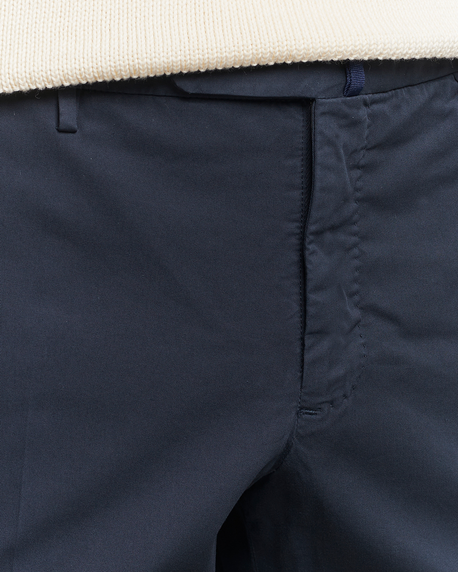 Incotex Slim Fit Comfort Chinos Navy at CareOfCarl.com